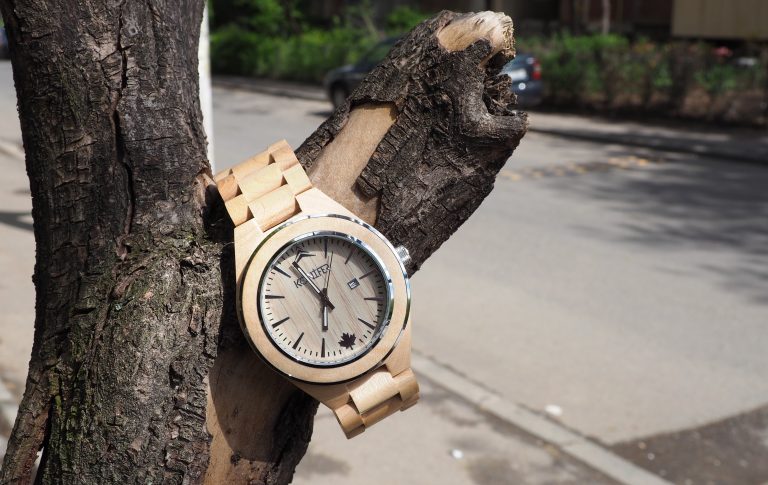 Konifer Sequoia Maple Wood Watch Review - WatchReviewBlog