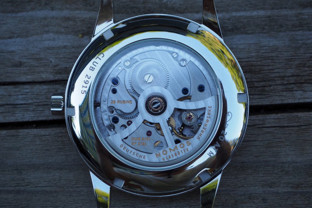 Nomos Club Automat Datum Watch Review - WatchReviewBlog