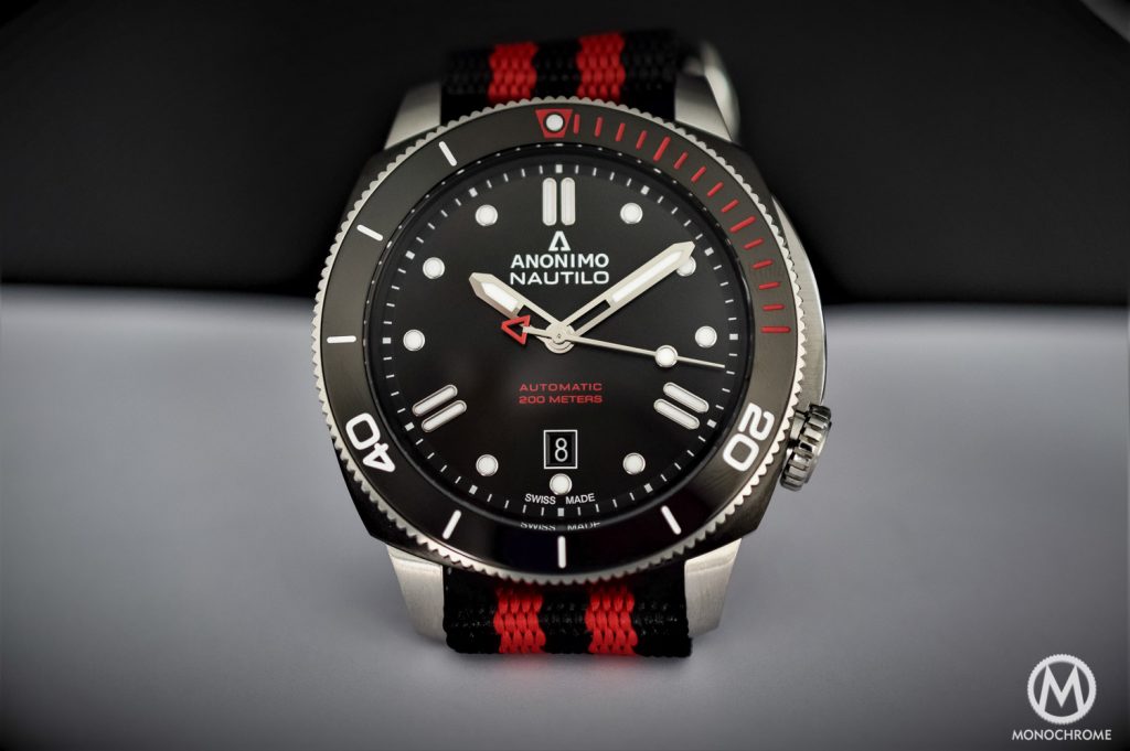 Anonimo Nautilo Automatic DLC Case Watch Review - WatchReviewBlog