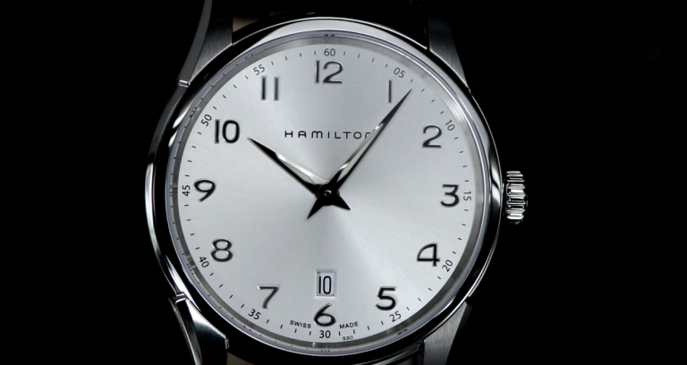 Hamilton H38511553 Jazzmaster Thinline Silver Dial Watch Review ...
