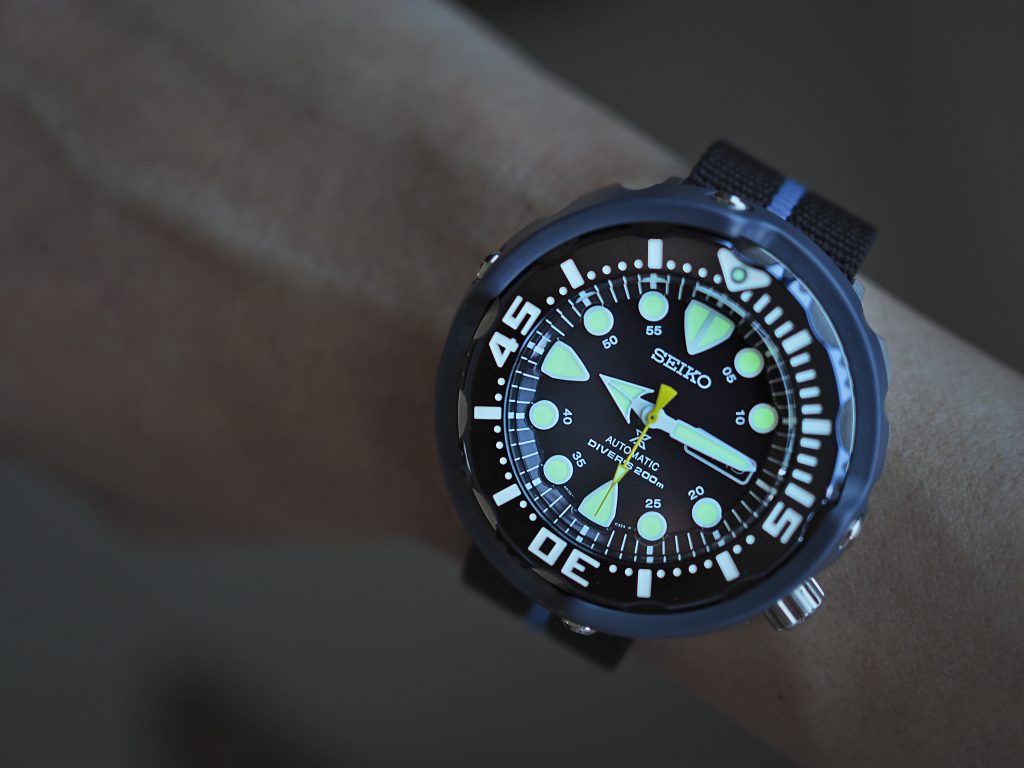 Seiko Baby Tuna Prospex Watch Review - WatchReviewBlog