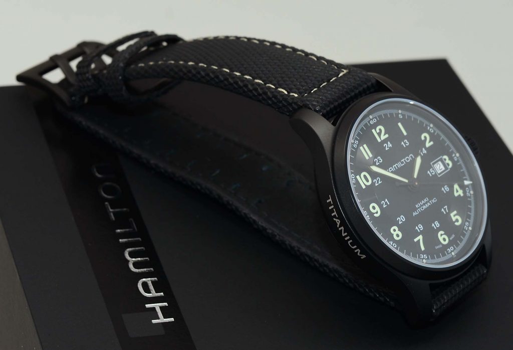 Hamilton HML-H70575733 Khaki Field Matte Black Watch Review ...