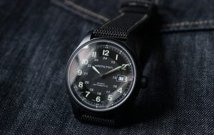 Hamilton HML-H70575733 Khaki Field Matte Black Watch Review ...