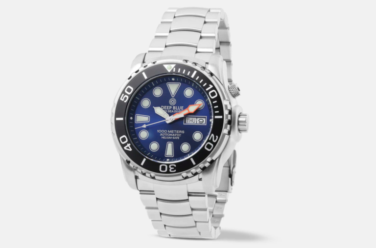 Deep Blue Pro Seadiver 1000m Watch Review - WatchReviewBlog