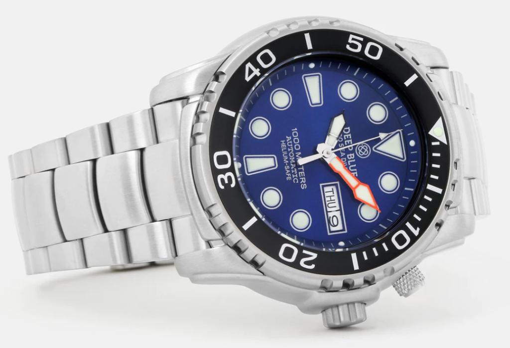 Deep Blue Pro Seadiver 1000m Watch Review - WatchReviewBlog