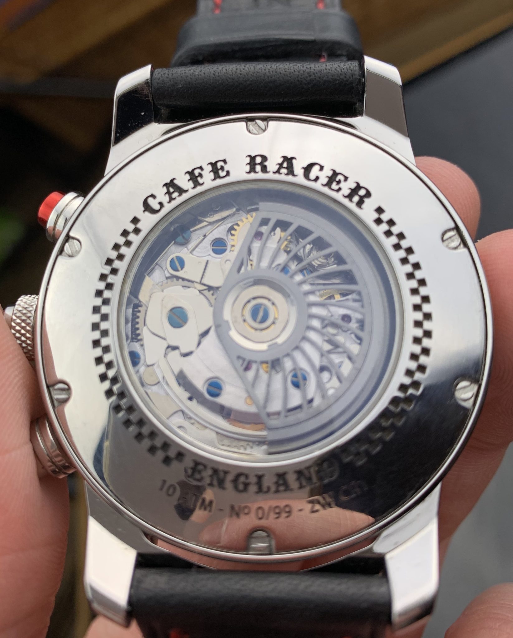Zero West CR-1 Cafe Racer 1950s Chronograph Watch Review - WatchReviewBlog