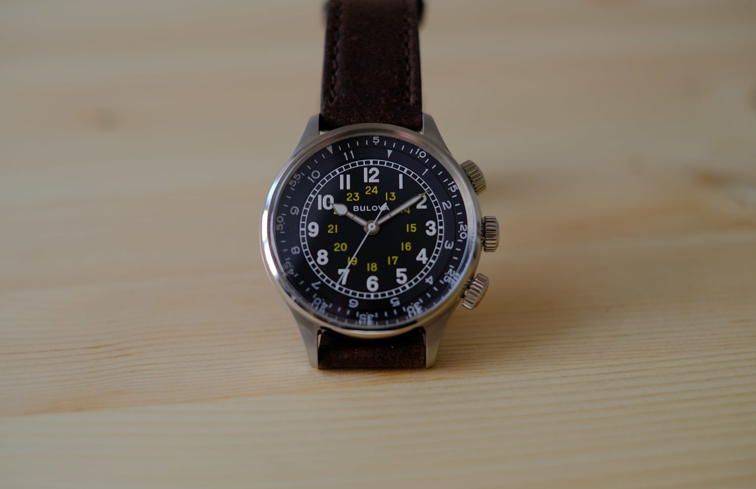 Bulova A-15 Pilot Watch Review - WatchReviewBlog