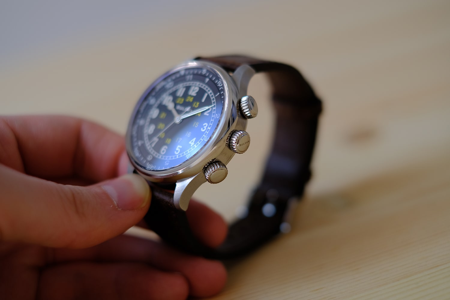 Bulova A-15 Pilot Watch Review - WatchReviewBlog