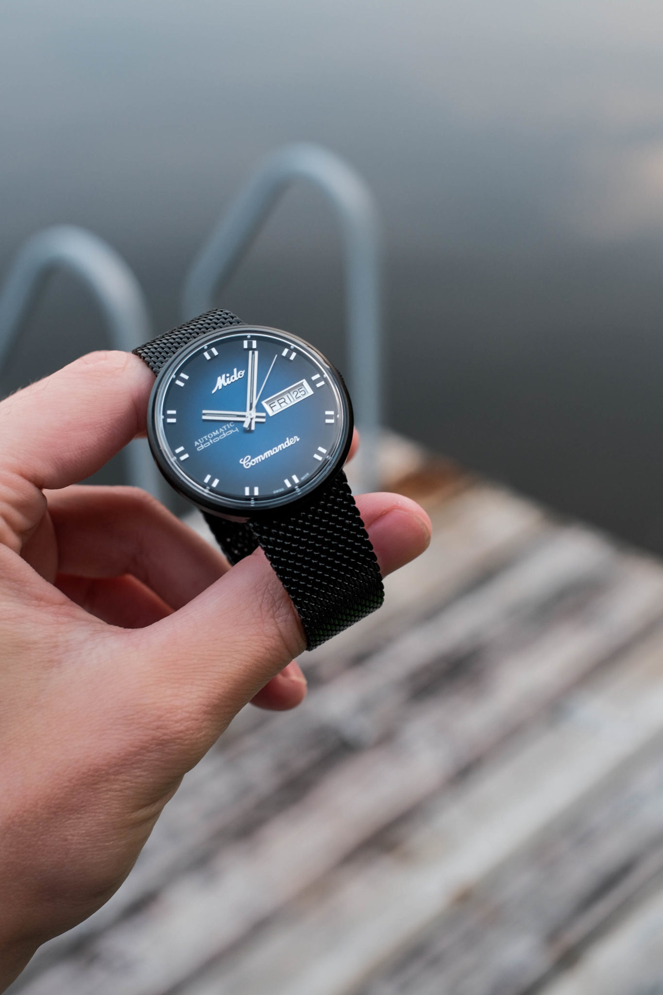 Mido Commander Blue Shade Watch Review - WatchReviewBlog