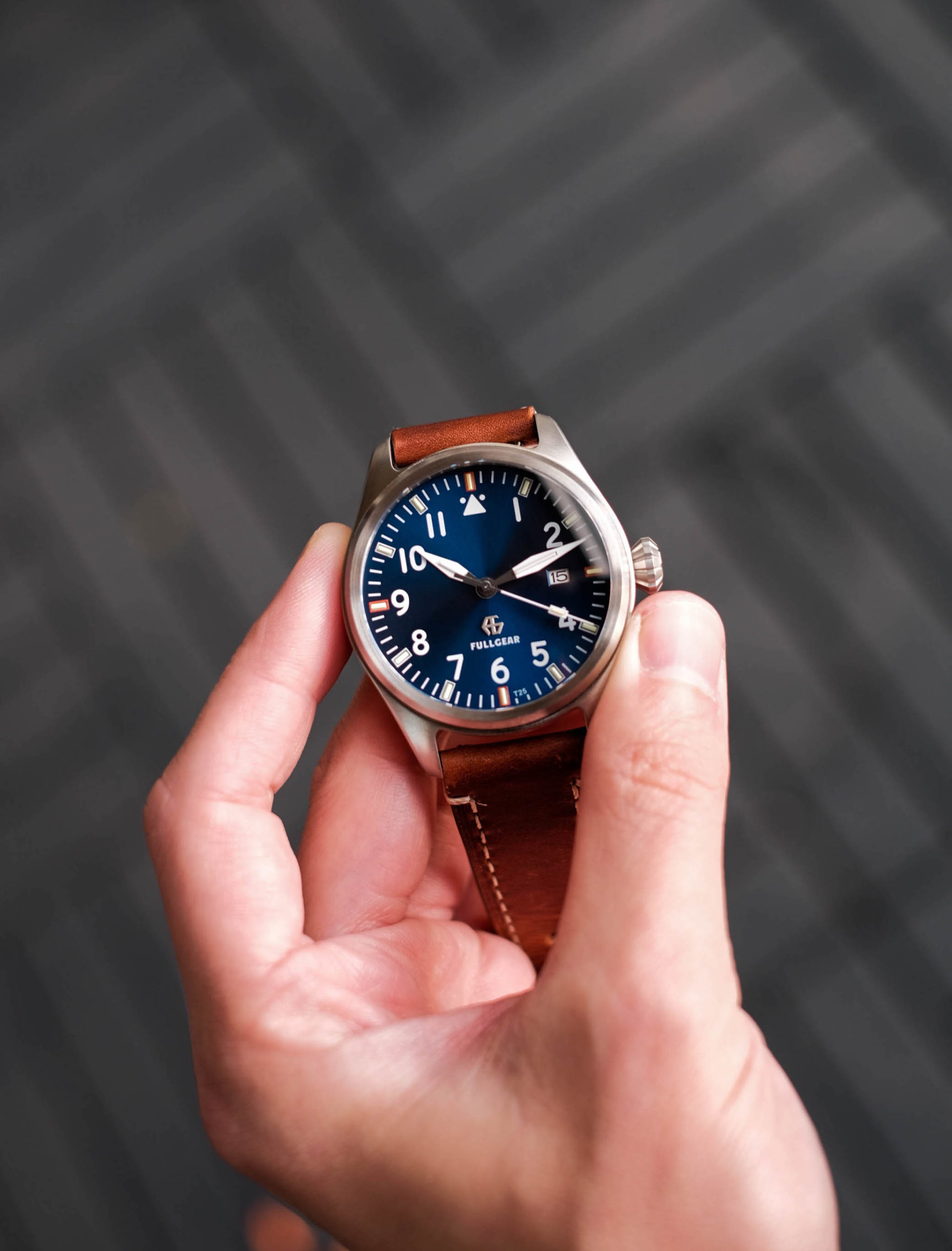 FullGear Pioneer Customizable Tritium Watch Review - WatchReviewBlog