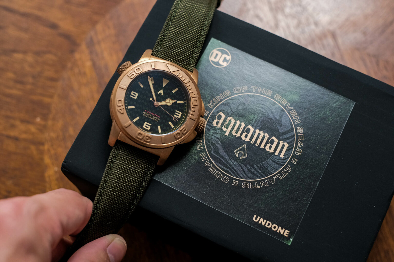 Undone Aquaman Watch Review - WatchReviewBlog