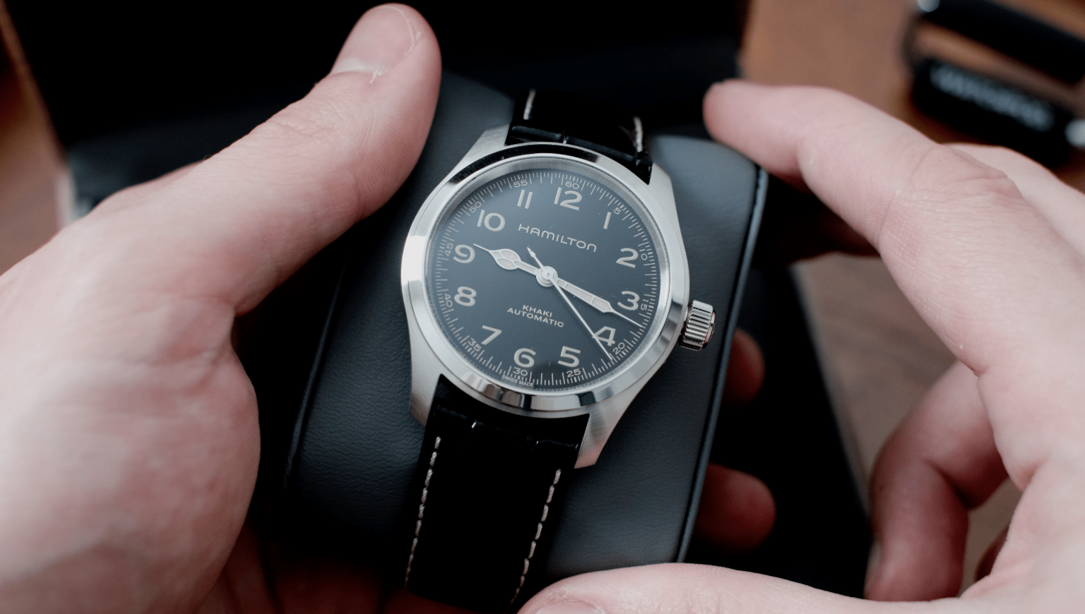 Hamilton Murph 38mm Interstellar Khaki Field Watch Review - WatchReviewBlog