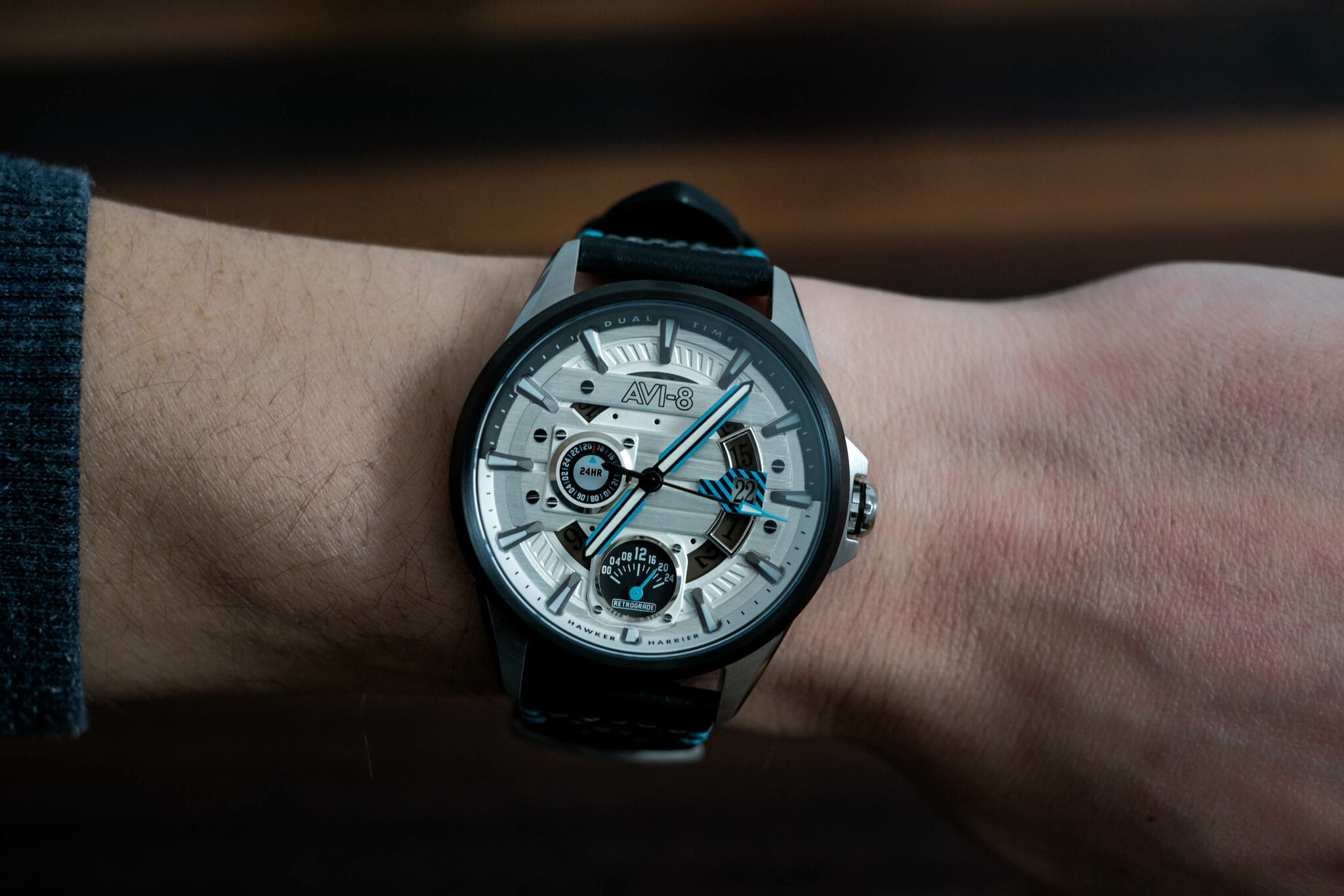 AVI-8 Hawker Harrier Farley Multifunction AV-4098 Watch Review ...