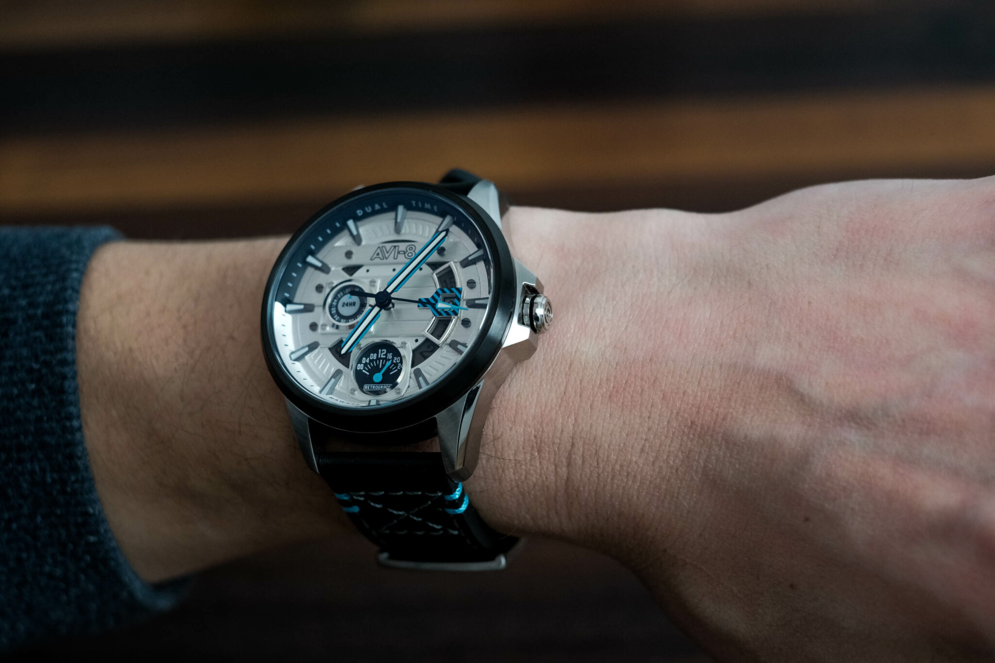 AVI-8 Hawker Harrier Farley Multifunction AV-4098 Watch Review ...