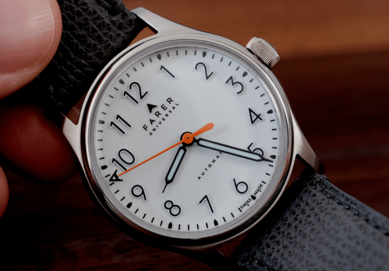 Farer Resolute Three Hands 36mm Watch Review - WatchReviewBlog