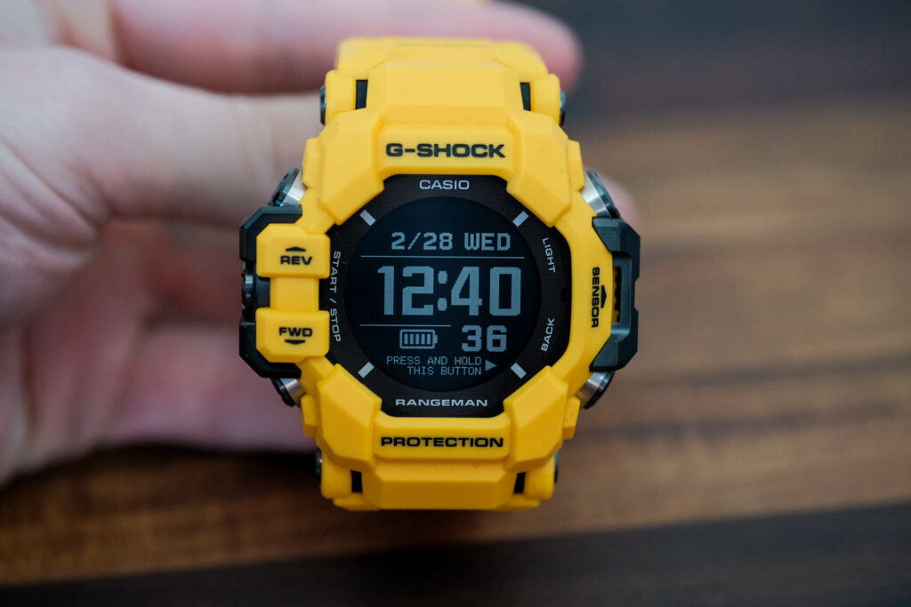 Hands-On with the Tough G-Shock Rangeman GPRH-1000 Master of G ...