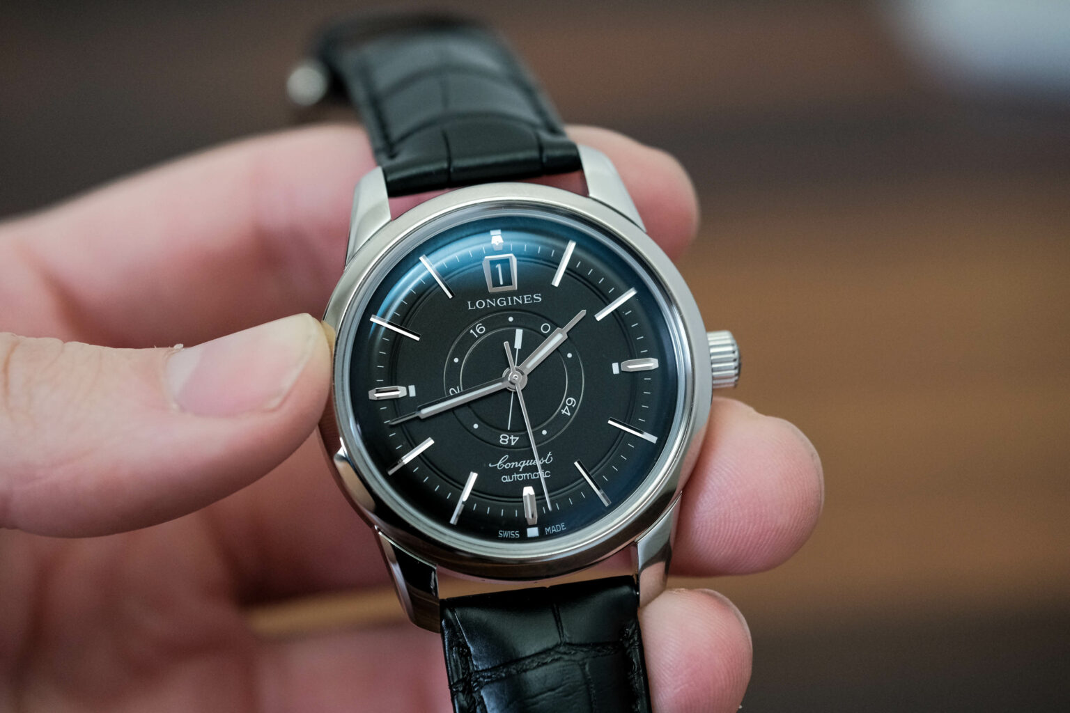 Hands-On Friday With the Longines Conquest Heritage Central Power Reserve - WatchReviewBlog